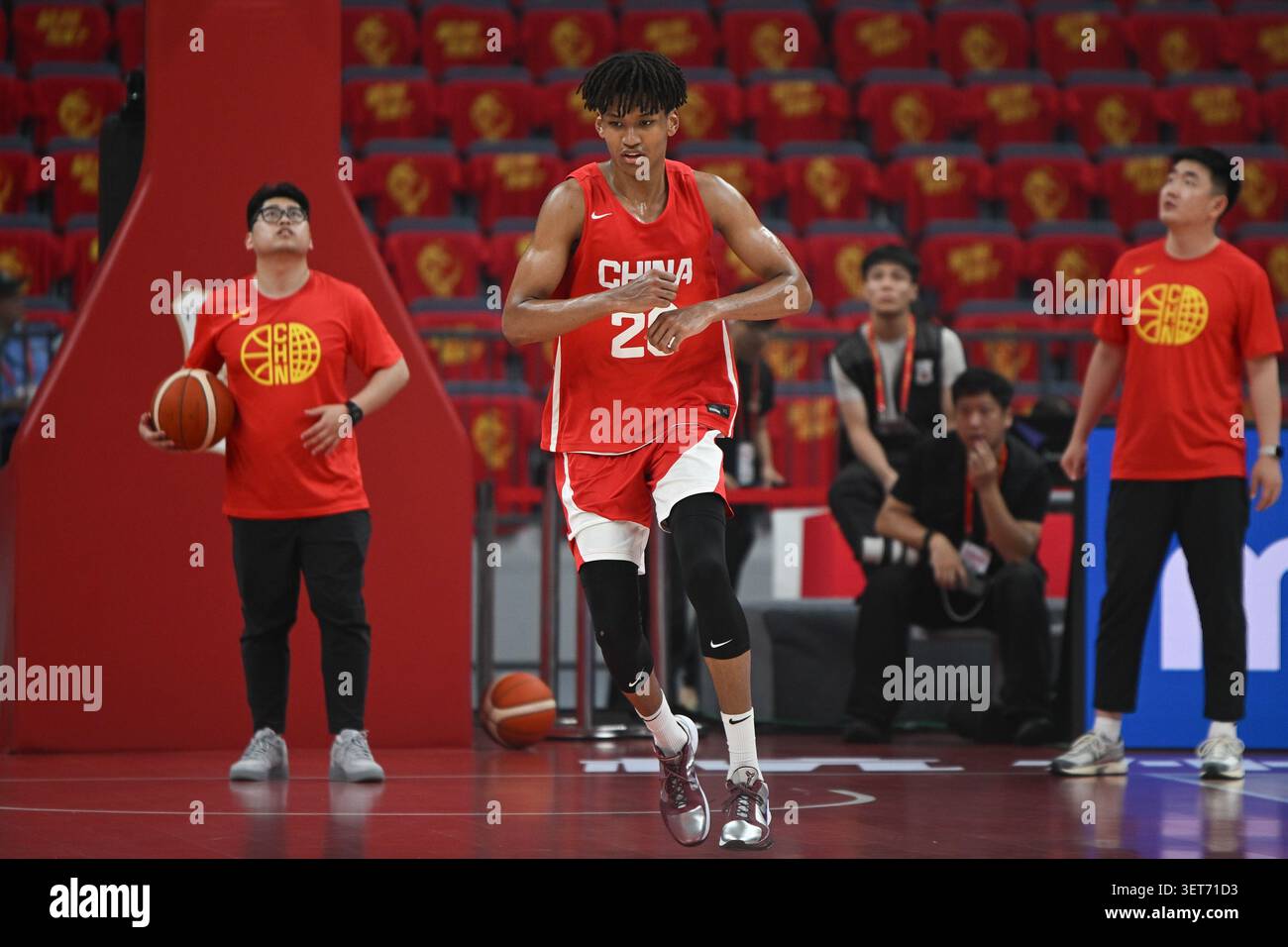 Hangzhou, China. 21 June, 2026. Feng Ao during the Chinese men's ...