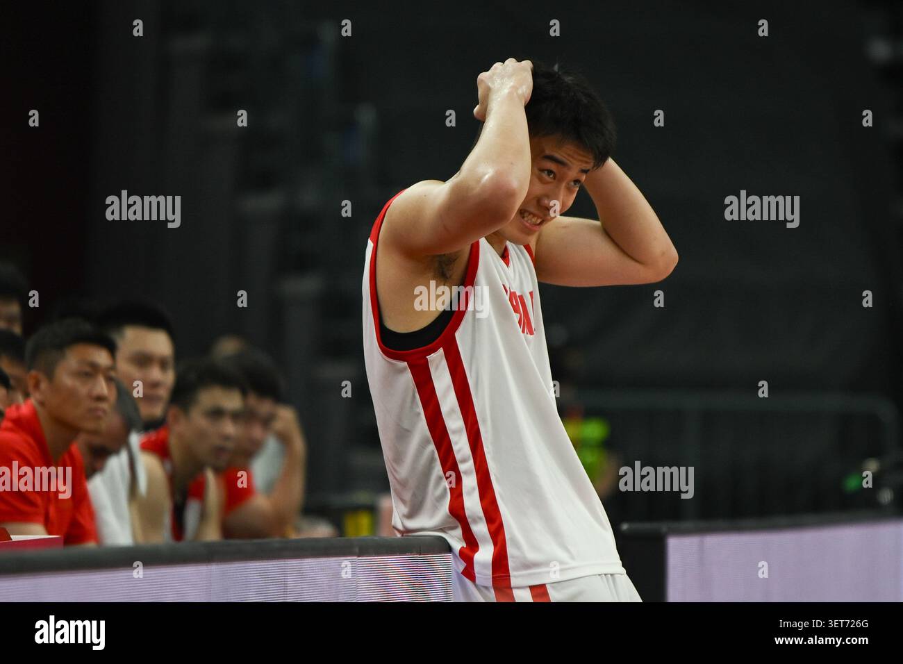 Hangzhou, China. 21 June, 2026. Wang Junjie #10 of China during the ...