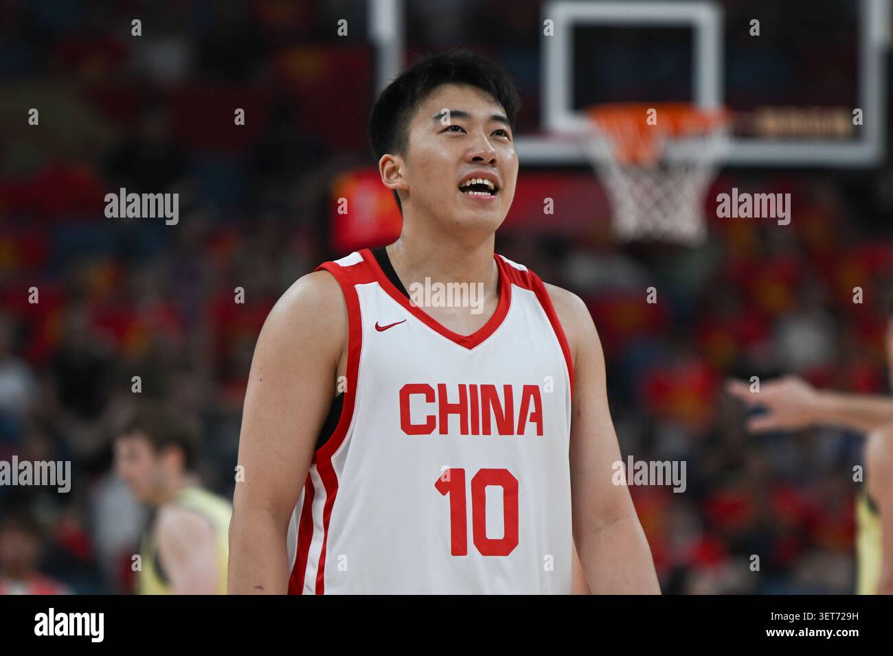 Hangzhou, China. 21 June, 2026. Wang Junjie #10 of China during the ...