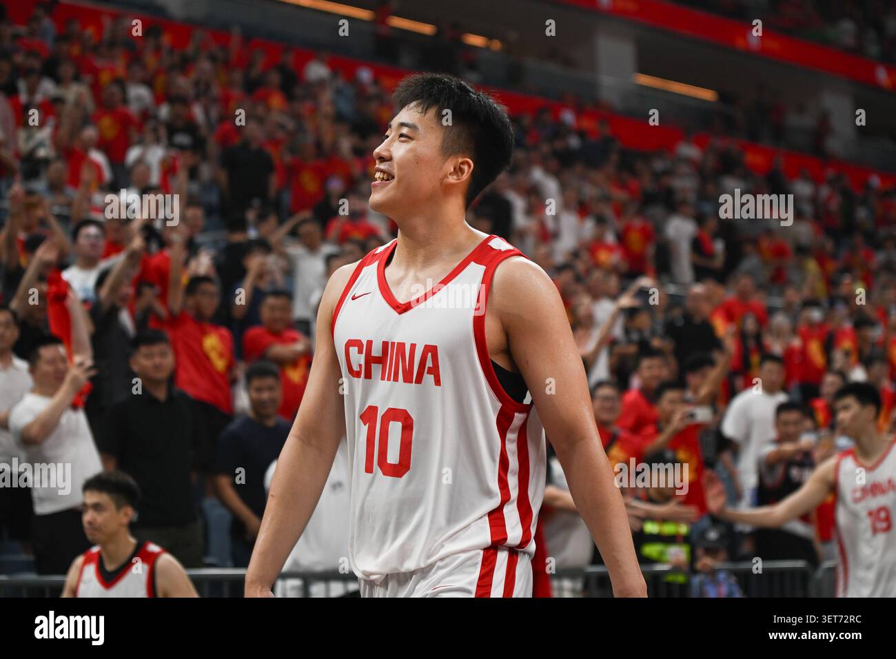 Hangzhou, China. 21 June, 2026. Wang Junjie #10 of China during the ...