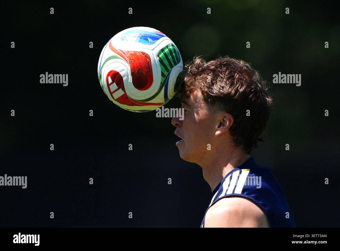 Scotland's Jack Hendry during a training session at the Atrium Health ...