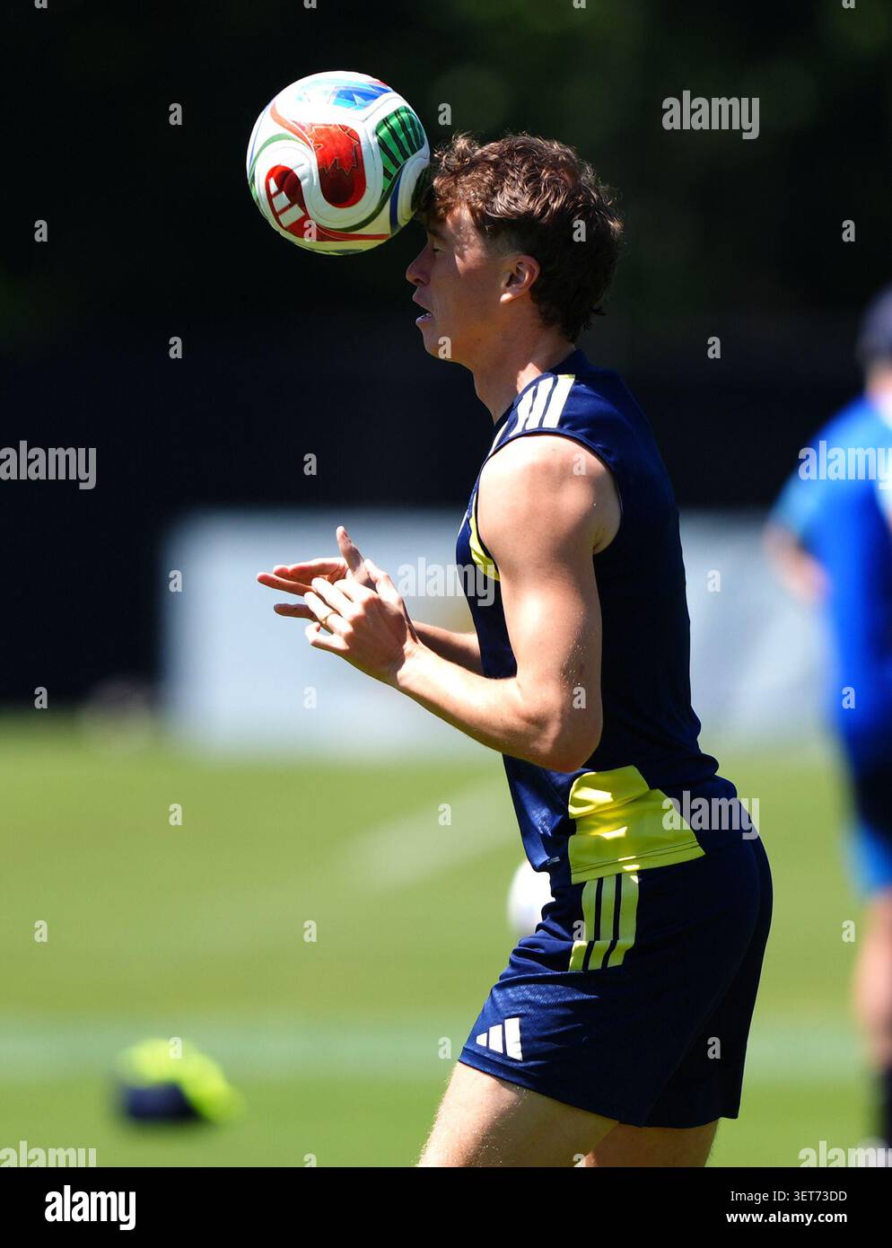 Scotland's Jack Hendry during a training session at the Atrium Health ...