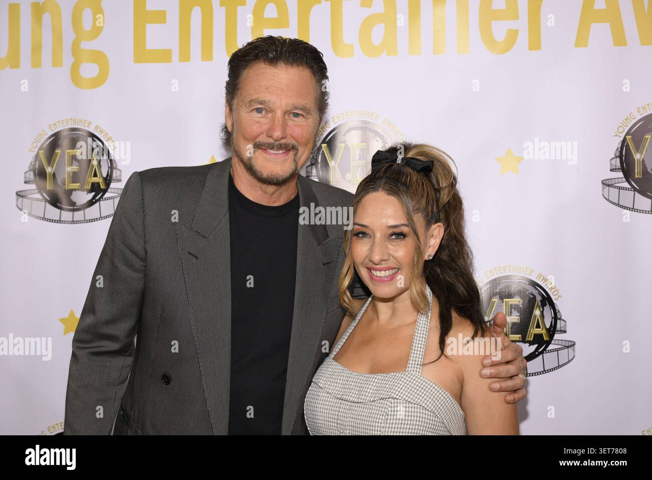 Actor / Musician Greg Evigan, Recording Artist Alitzah Wiener attend ...