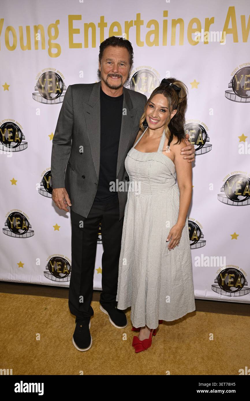 Actor / Musician Greg Evigan, Recording Artist Alitzah Wiener attend ...