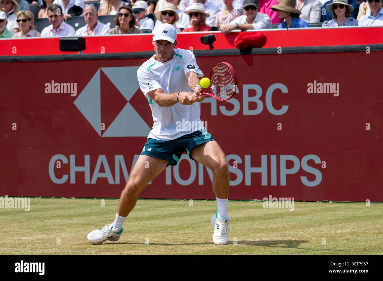 London, UK. 20 June 2026. Tommy Paul (United States) during the men’s ...