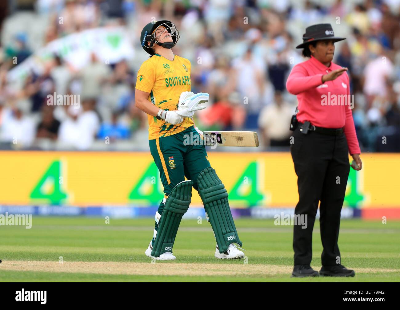 South Africa's Marizanne Kapp reacts following victory against India in ...