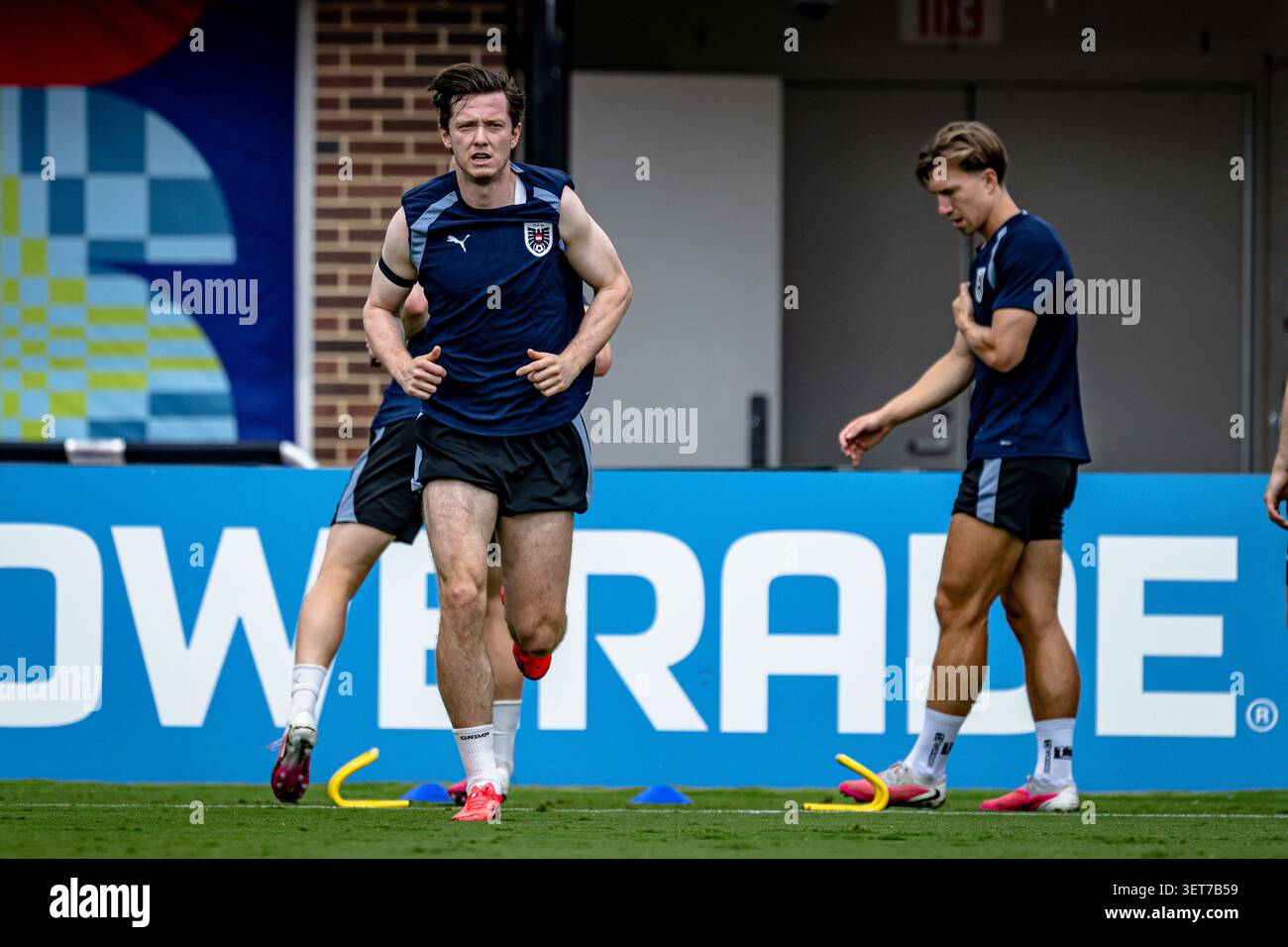 DALLAS - Michael Gregoritsch of Austria during the 2026 World Cup at ...