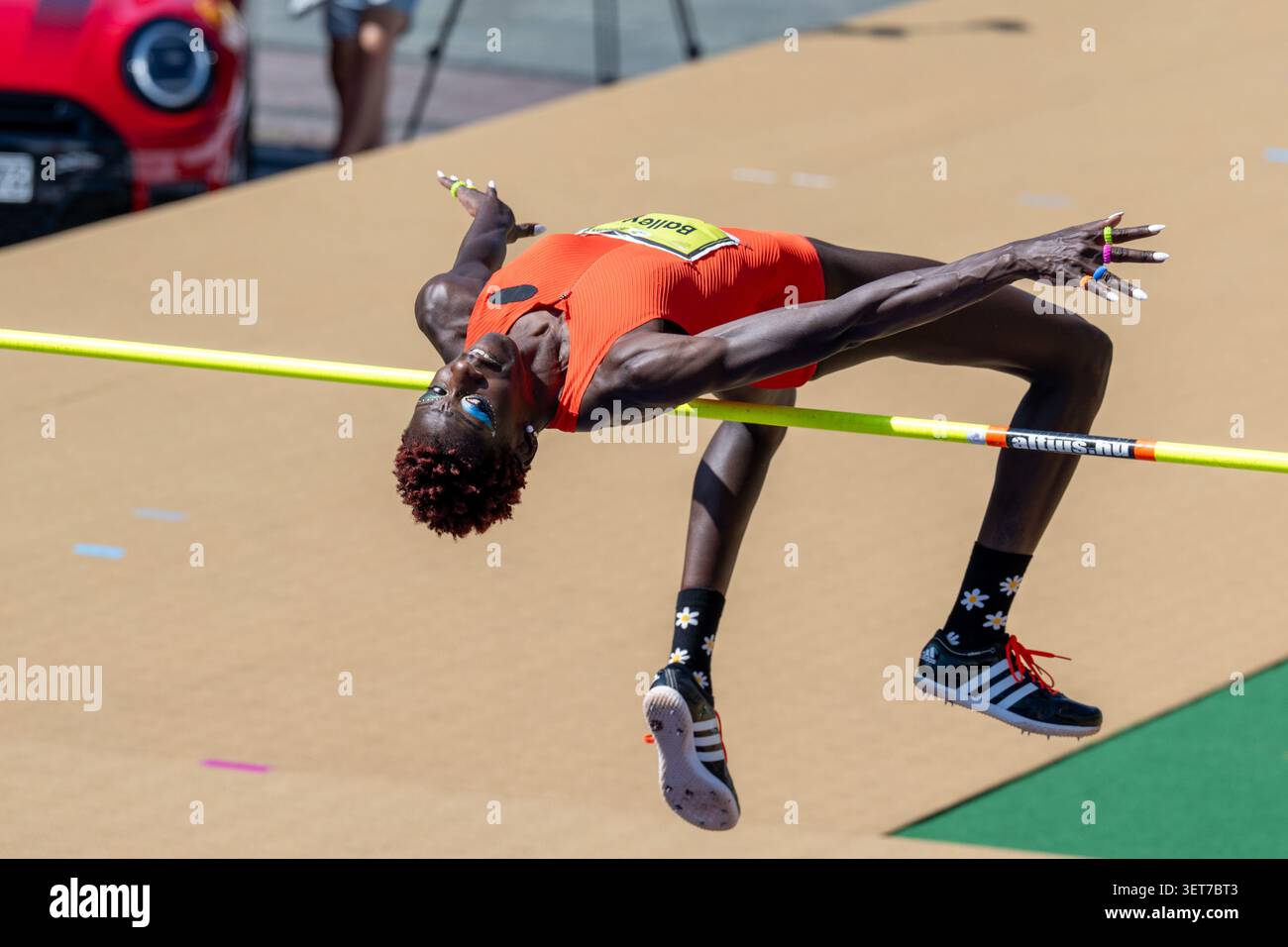 ESSEN, GERMANY - JUNE 21: Balley Fatoumata (Guinea, GUI - High Jump ...