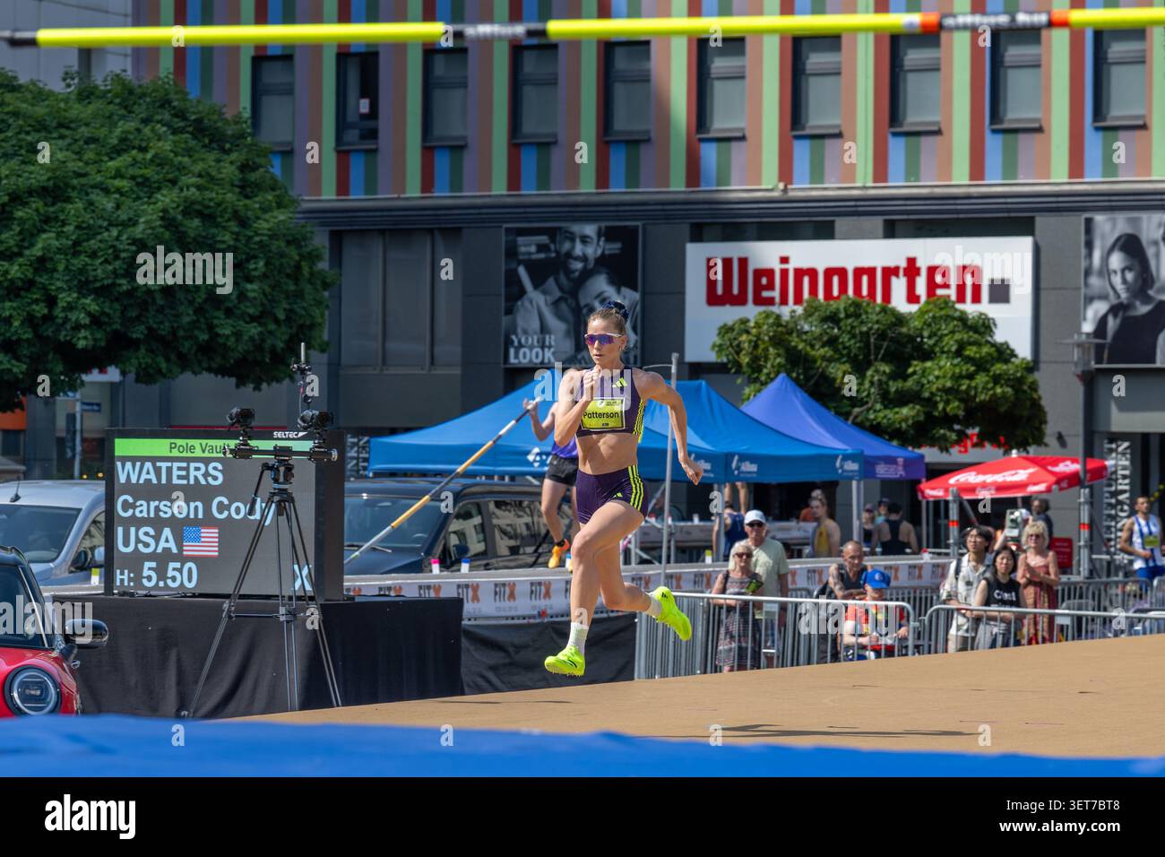 ESSEN, GERMANY - JUNE 21: Patterson Eleanor (Australia, AUS - High Jump ...