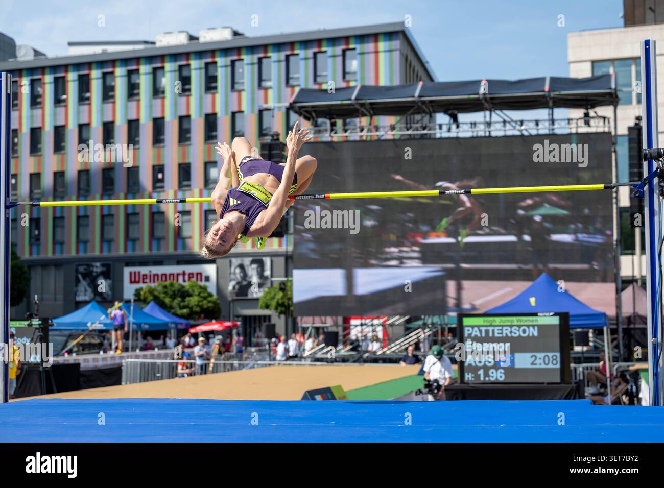 ESSEN, GERMANY - JUNE 21: Patterson Eleanor (Australia, AUS - High Jump ...