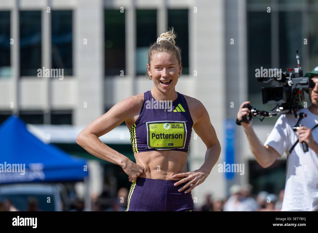 ESSEN, GERMANY - JUNE 21: Patterson Eleanor (Australia, AUS - High Jump ...