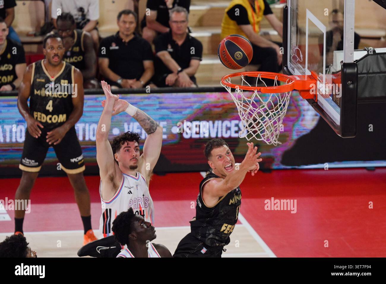 Monaco's forward #10 Daniel Theis during the Betclic Elite, Final ...