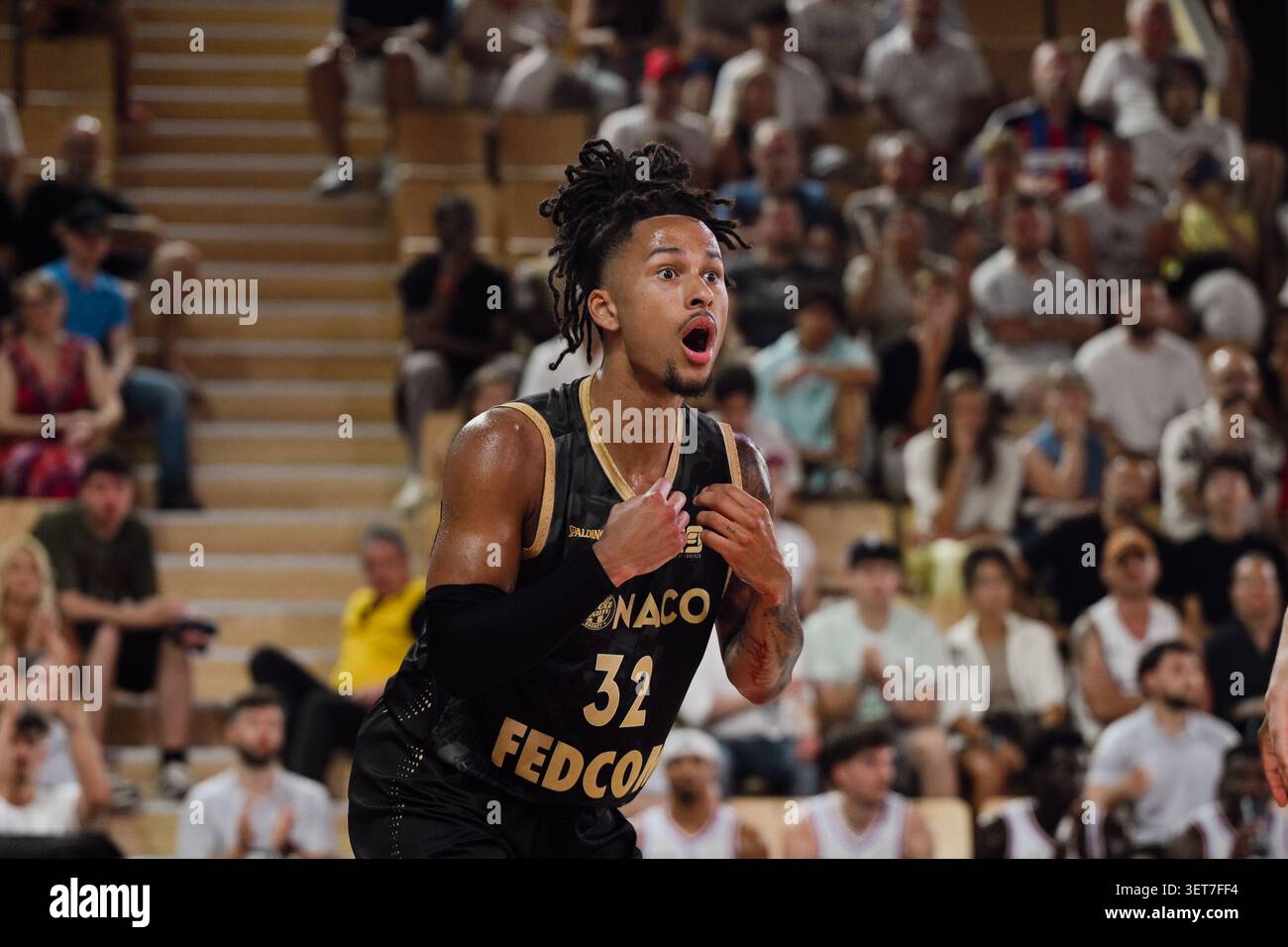 Monaco's guard #32 Matthew Strazel during the Betclic Elite, Final ...