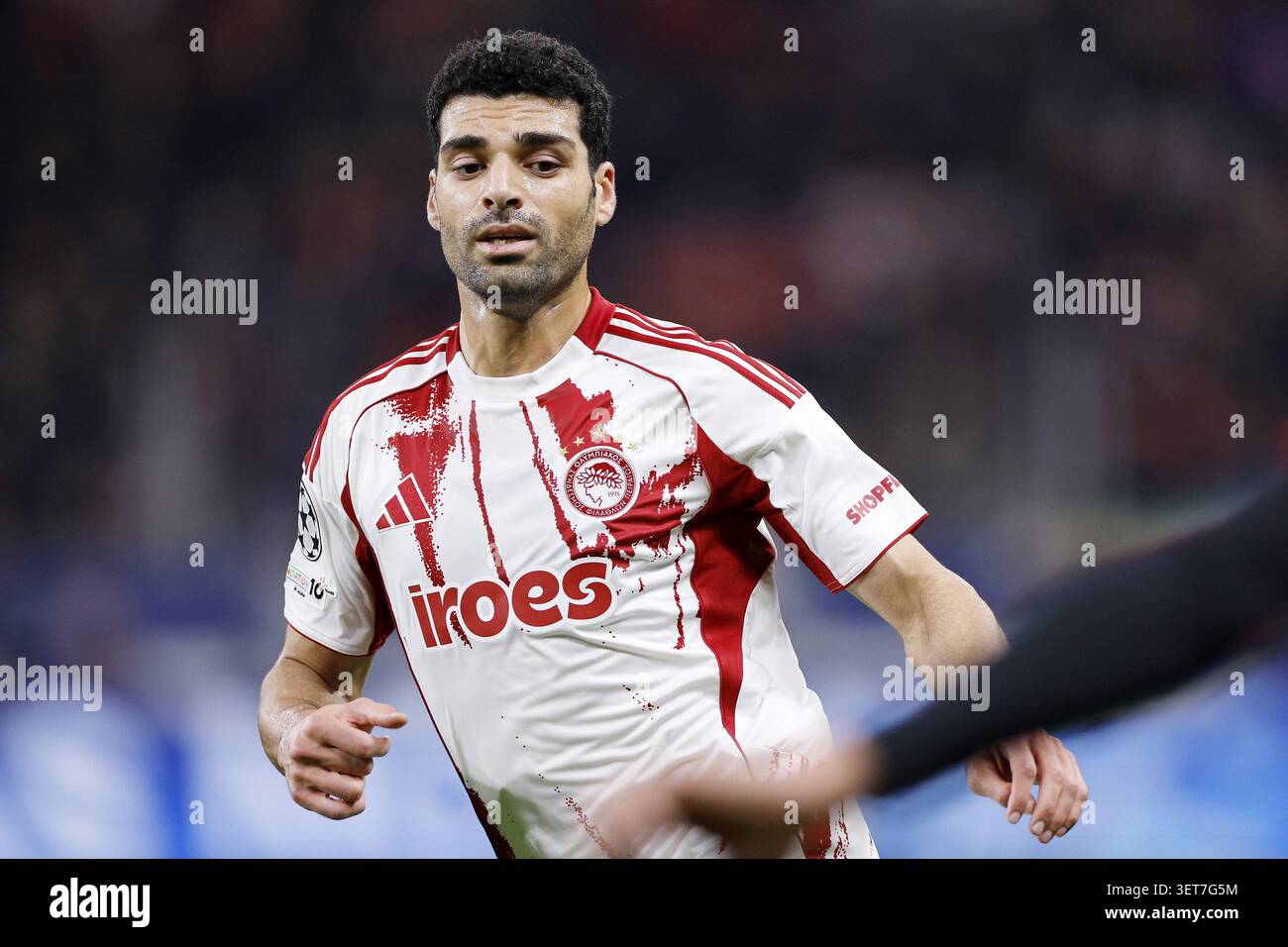LEVERKUSEN – Mehdi Taremi of Olympiakos during the UEFA Champions ...