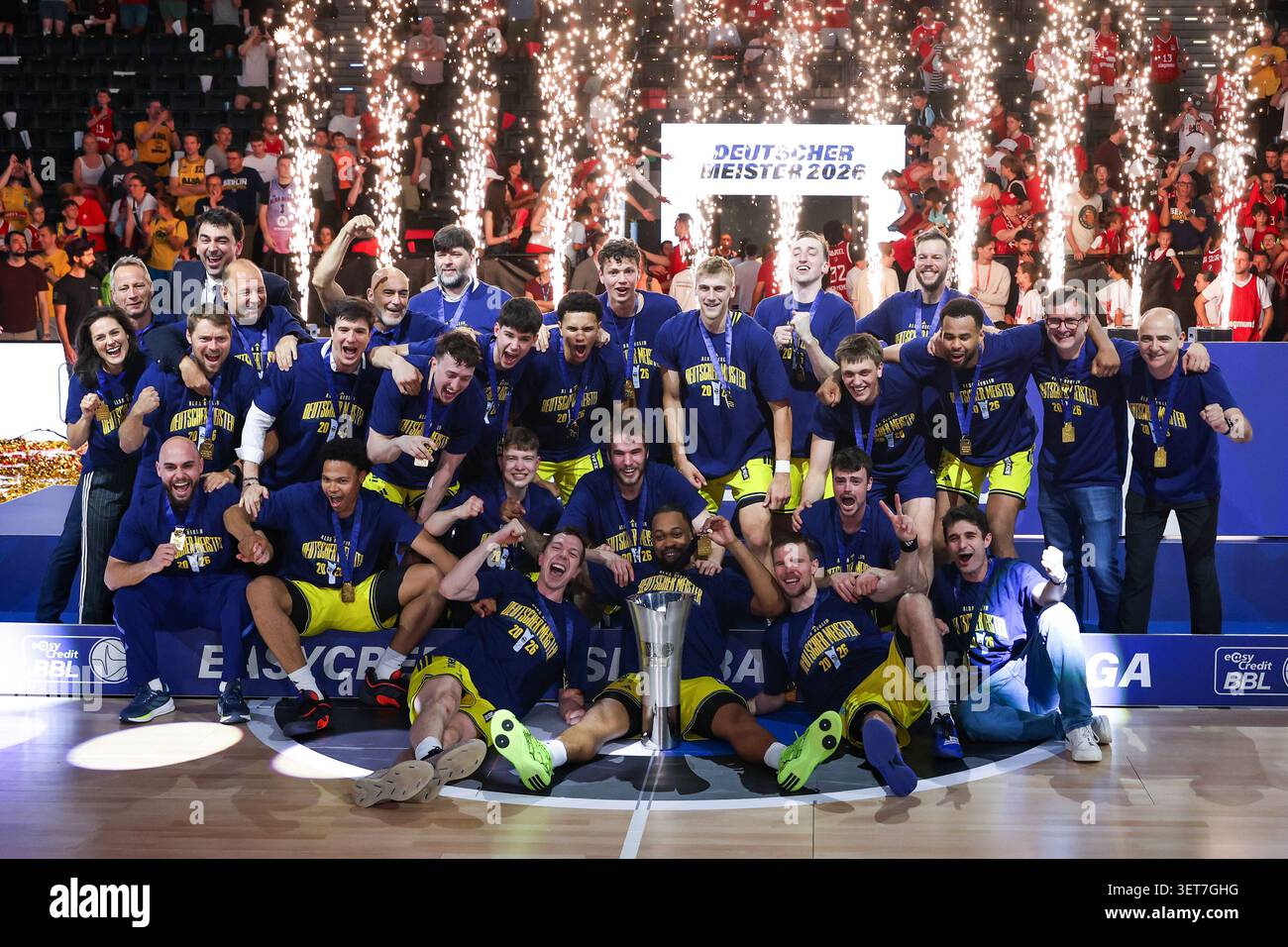 21 June 2026, Bavaria, Munich: Men's Basketball: Bundesliga, FC Bayern ...