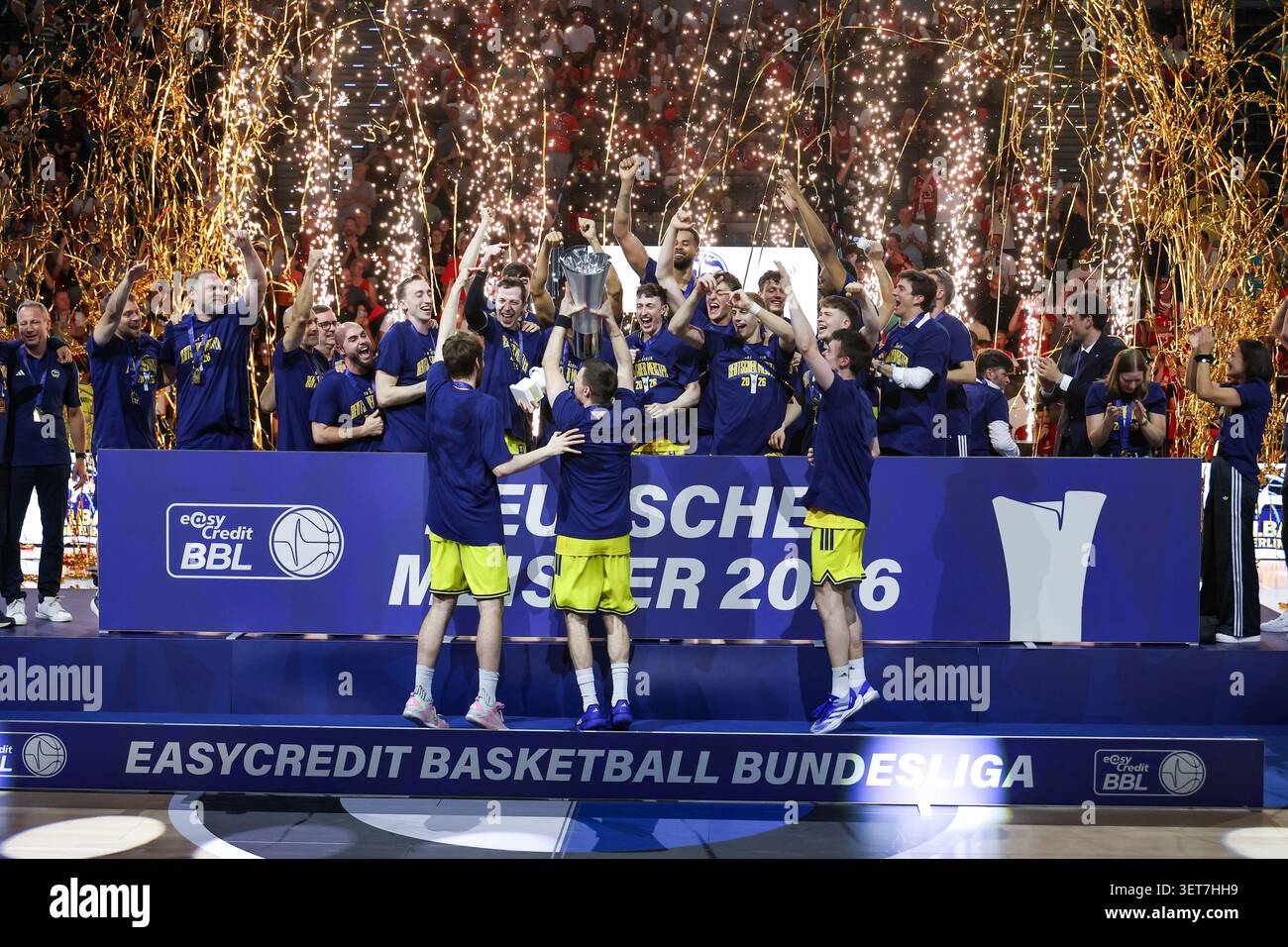 21 June 2026, Bavaria, Munich: Men's Basketball: Bundesliga, FC Bayern ...