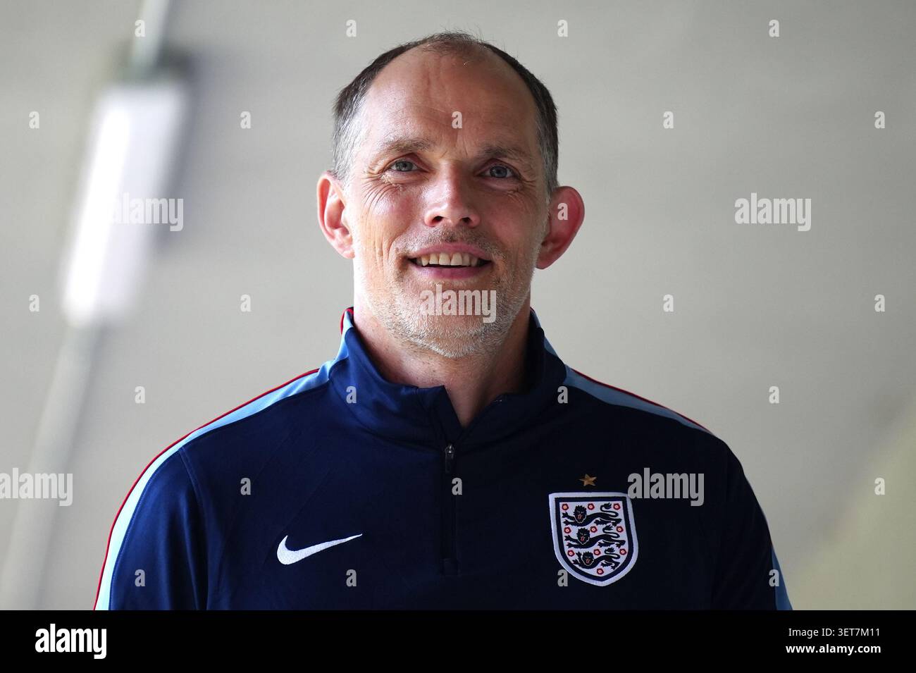 England manager Thomas Tuchel at Swope Soccer Village, Kansas City ...