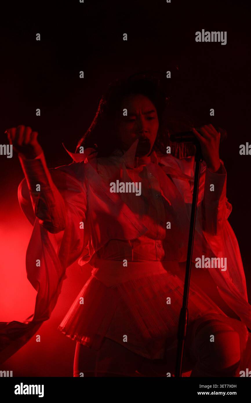 ROCK IN RIO LISBOA: Audrey Nuna performing at Palco Music Valley on ...