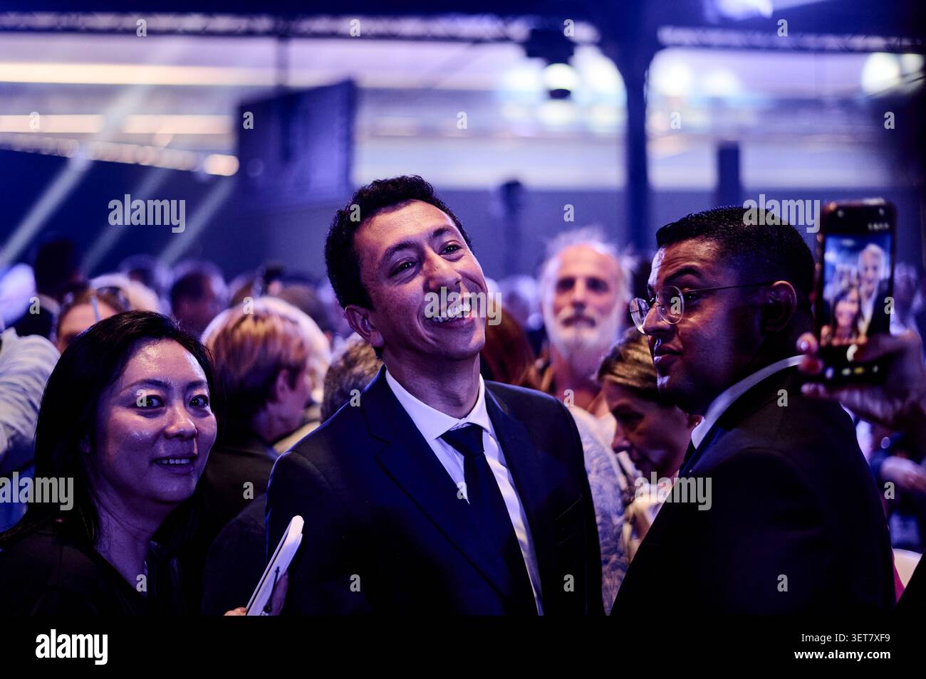 General Secretary of "Les Republicains" Othman Nasrou at Bruno ...