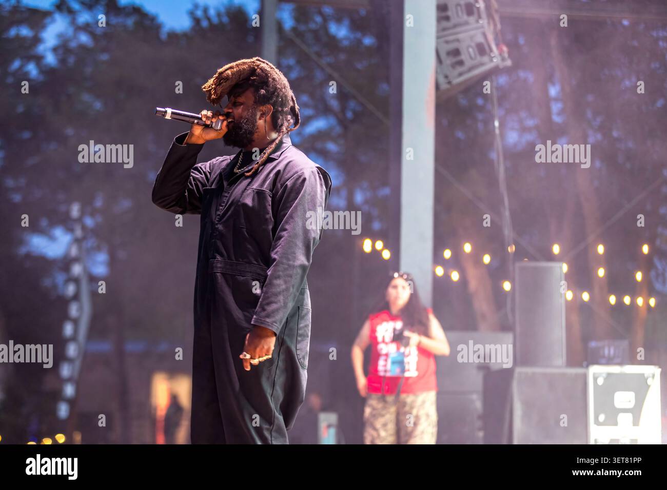 Recording artist Chris McCain performs at Juneteenth On The East in ...