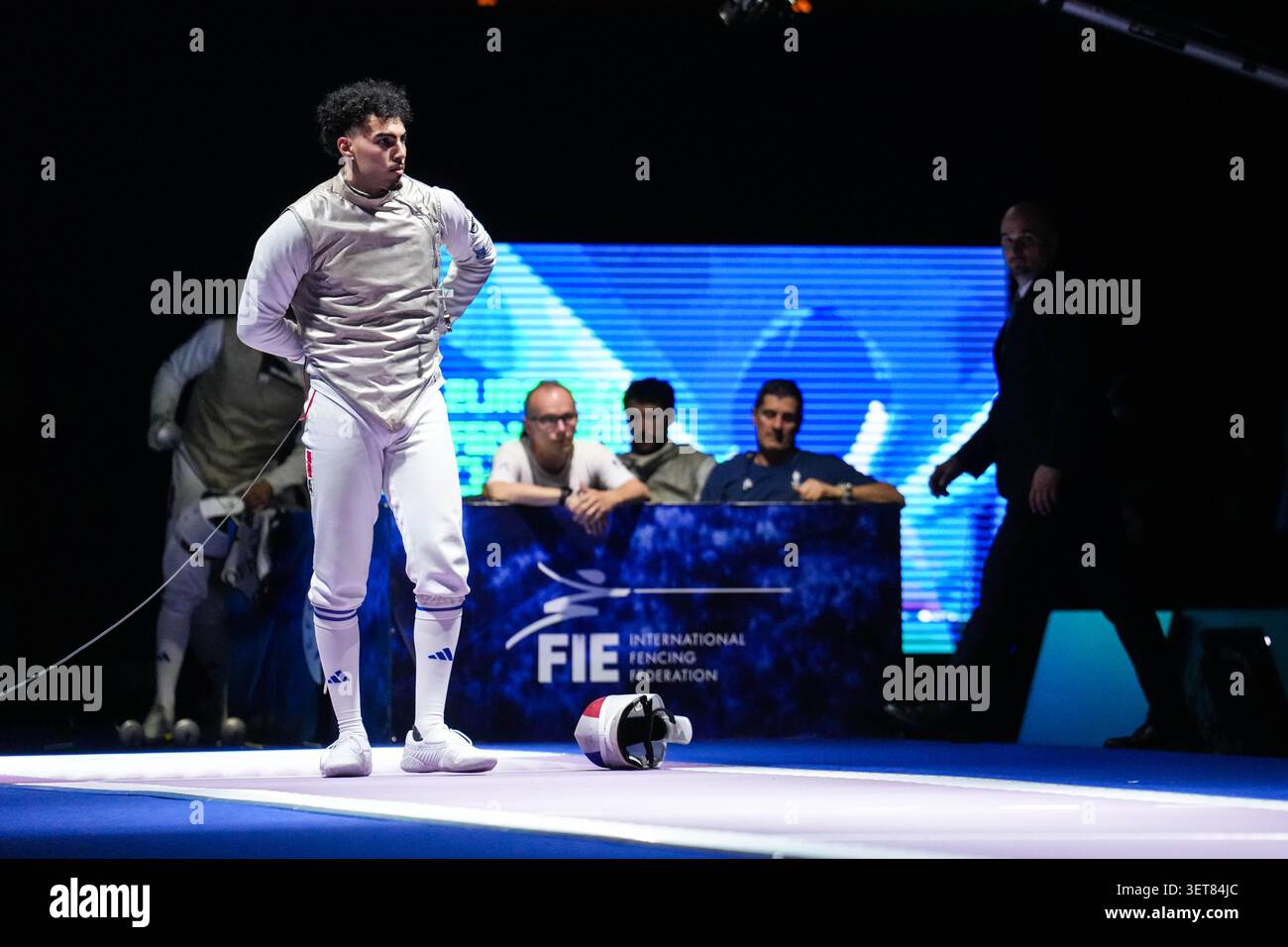 Anas ANANE of France during 2026 European Fencing Championships - Day 6 ...