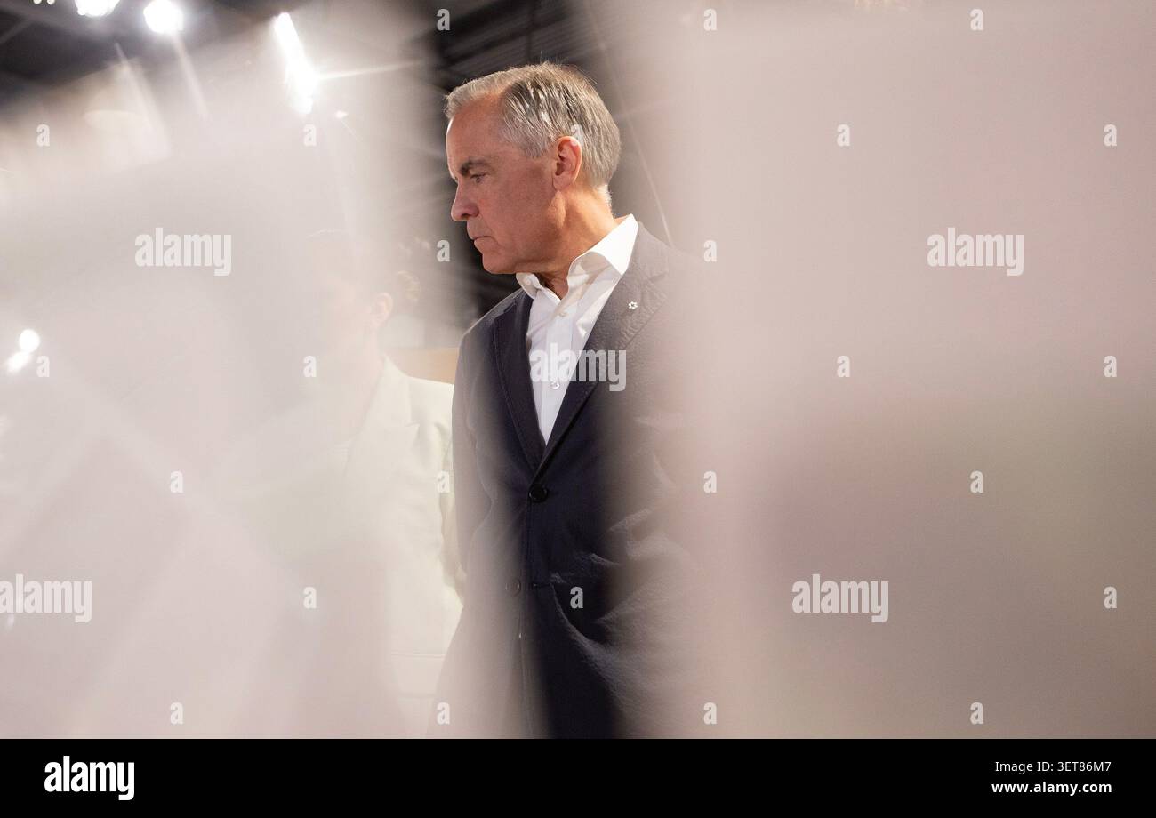 Prime Minister Mark Carney tours the Nanaimo Museum to mark Indigenous ...