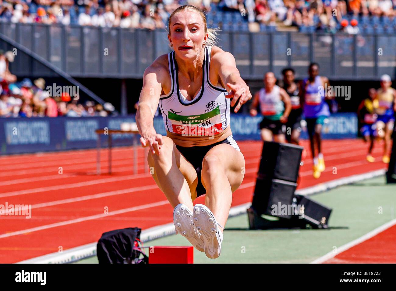 Ida Andrea Breigan of Norway during the Women's Long Jump Final of the ...