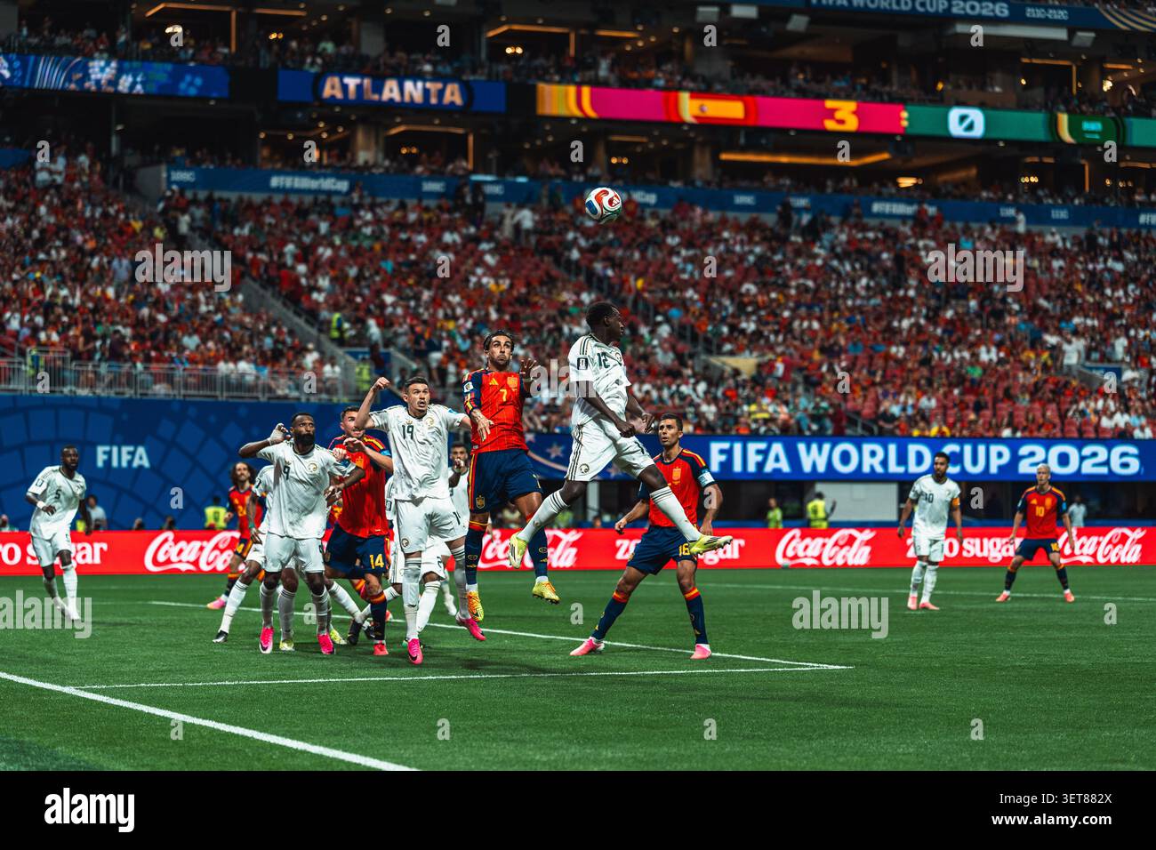 IPA85920695 - Ferran Torres of Spain during the FIFA World Cup 2026 ...