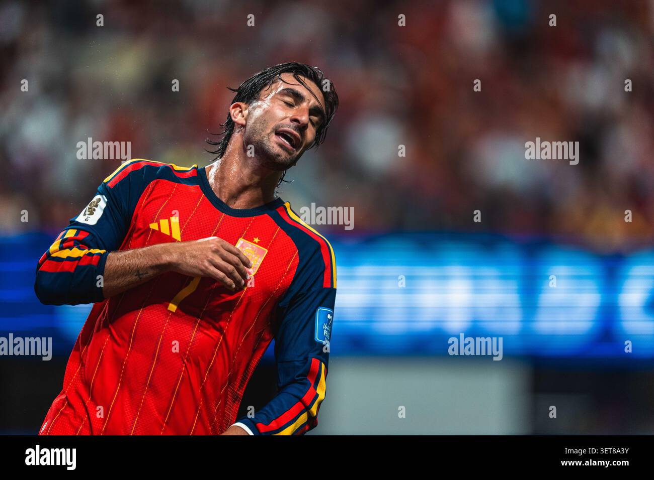 IPA85921094 - Ferran Torres of Spain reaction during the FIFA World Cup ...