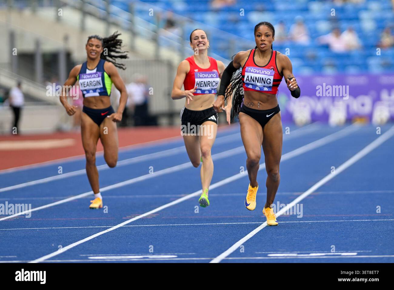 Birmingham, United kingdom, Alexander Athletics Stadium. 20-21 June ...
