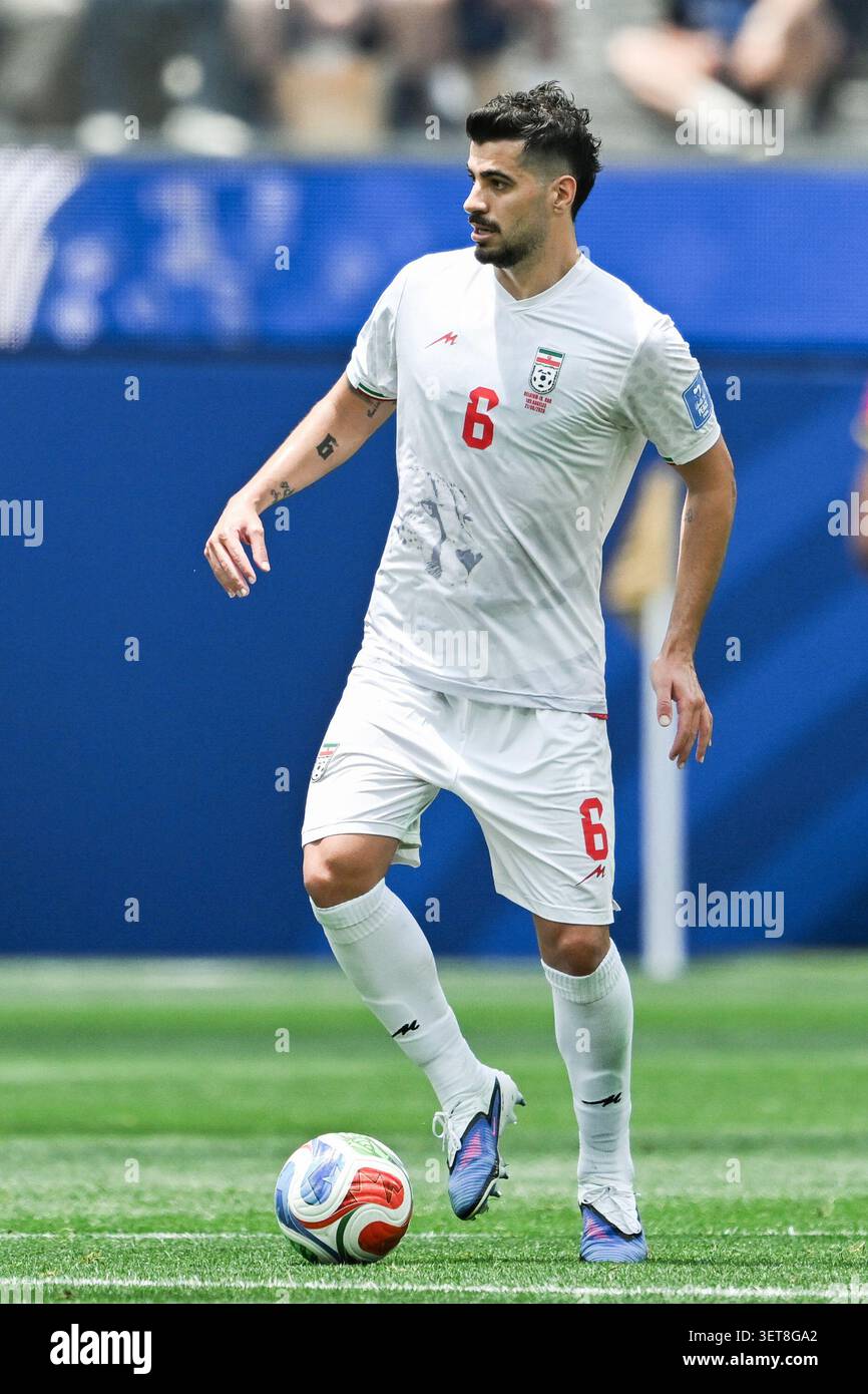 Saeid Ezatolahi of IR Iran controls the ball during a FIFA Men’s World ...