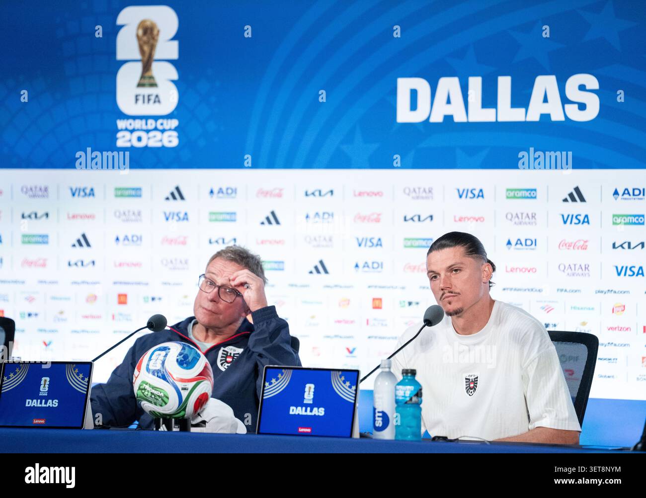 ABD0129 20260621 - DALLAS - USA: vlnr.: Teamchef Ralf Rangnick (AUT ...