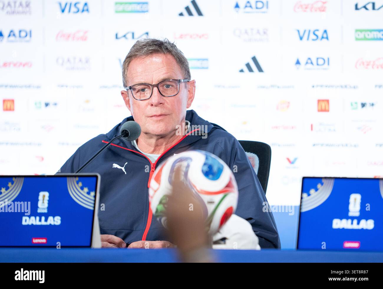 ABD0136 20260621 - DALLAS - USA: Teamchef Ralf Rangnick (AUT) am ...