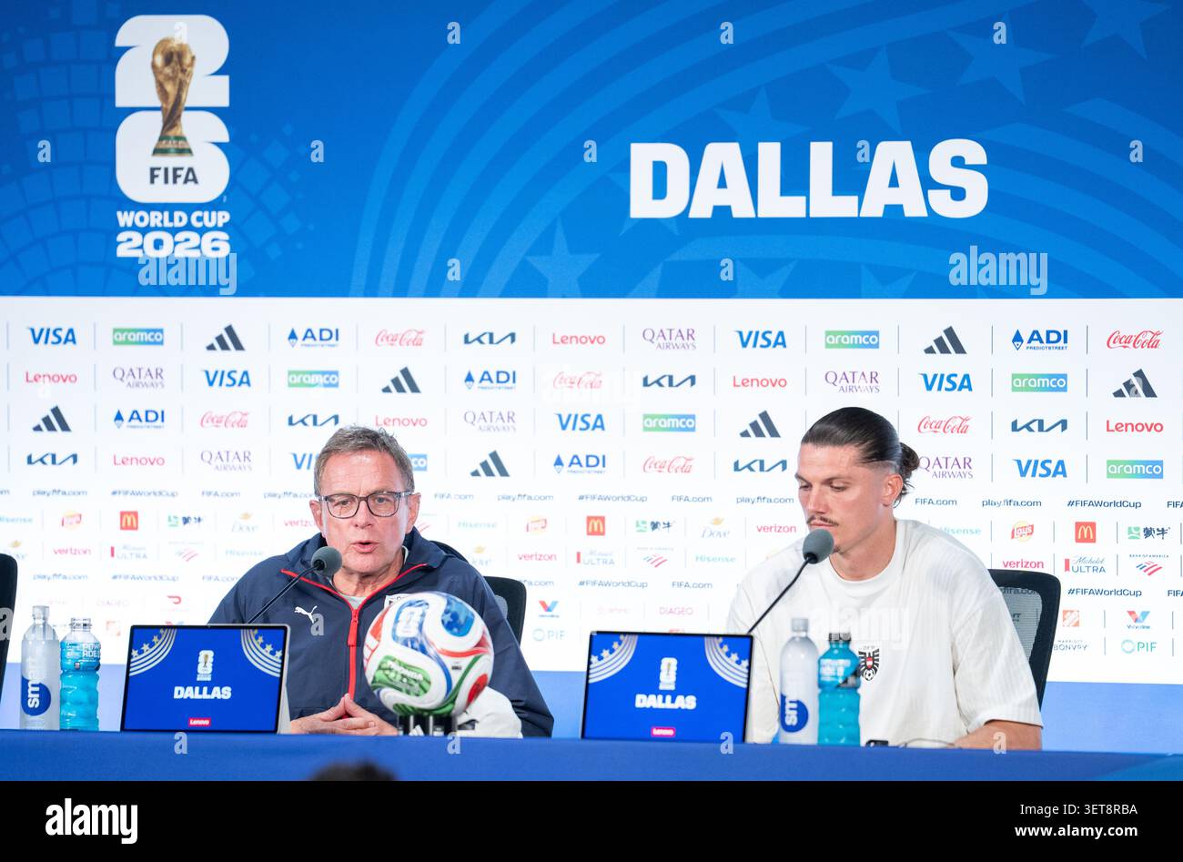ABD0137 20260621 - DALLAS - USA: vlnr.: Teamchef Ralf Rangnick (AUT ...