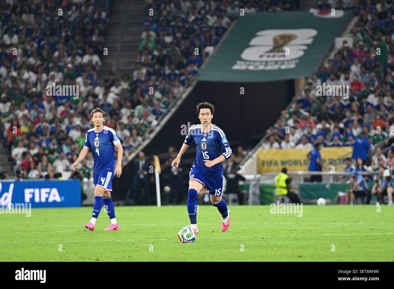 (L-R) Ko Itakura (JPN), Daichi Kamada (JPN), JUNE 20, 2026 - Football ...