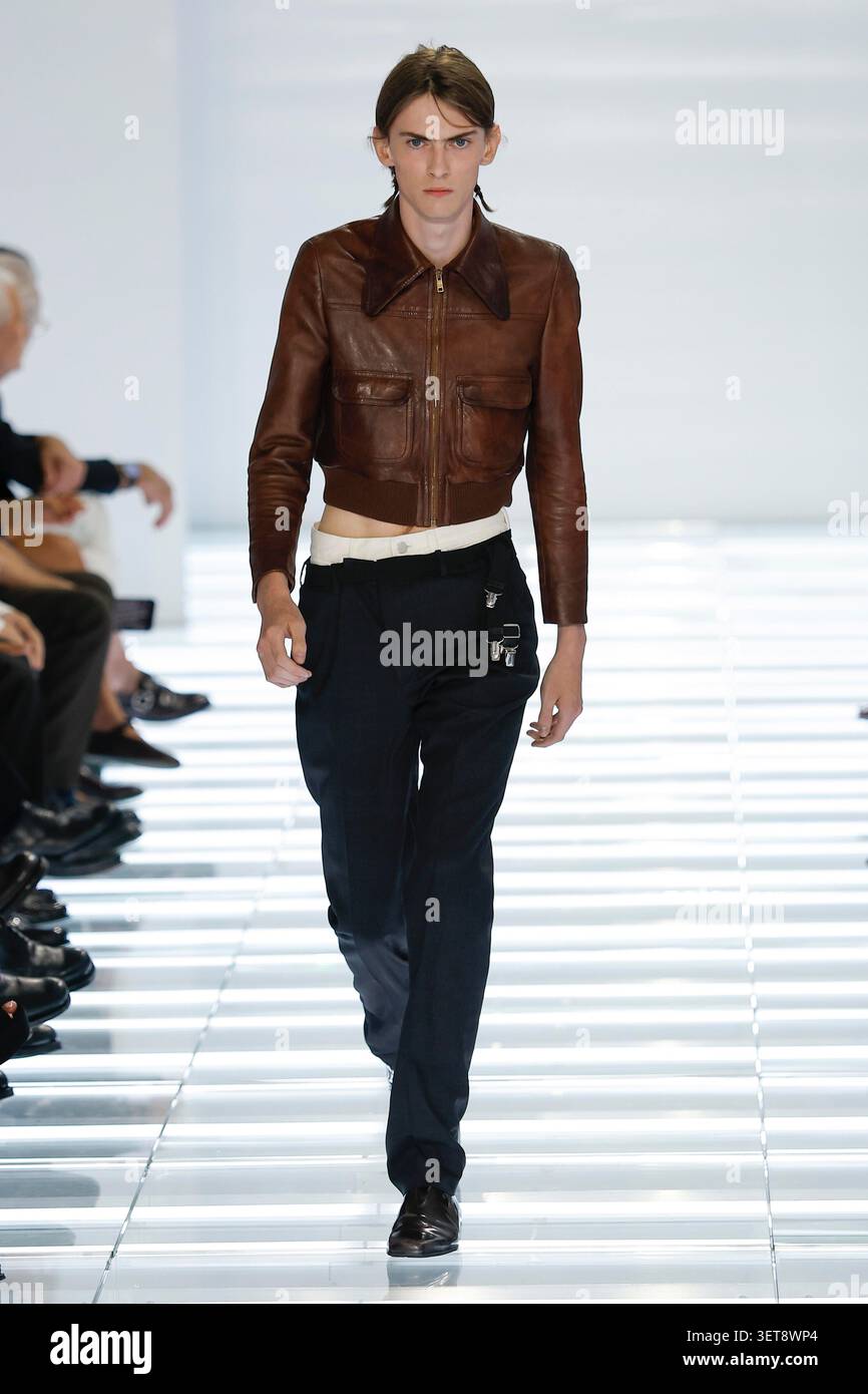PRADA Menswear Spring-Summer 2027 runway during Milan Fashion Week ...