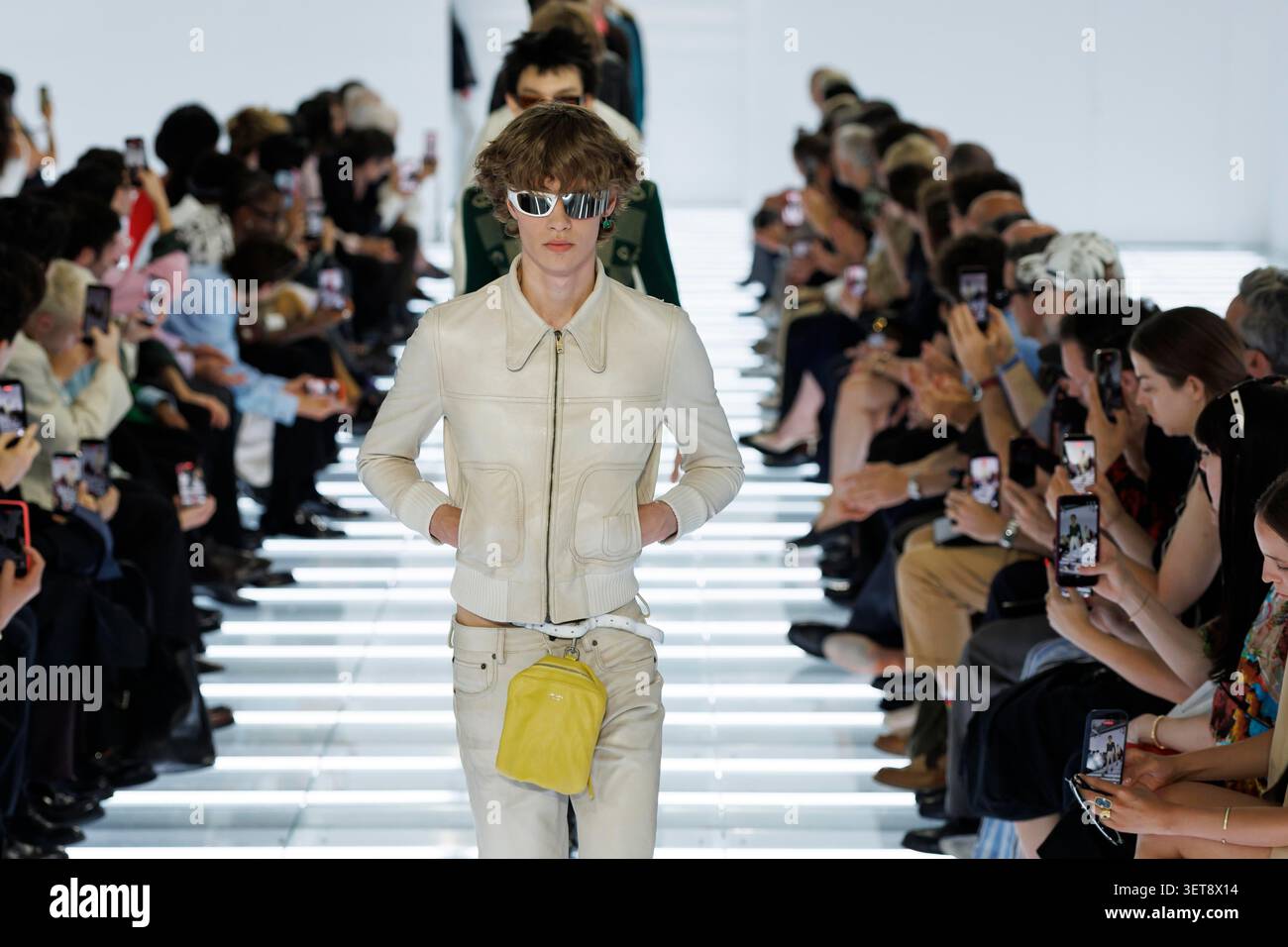 PRADA Menswear Spring-Summer 2027 runway during Milan Fashion Week ...