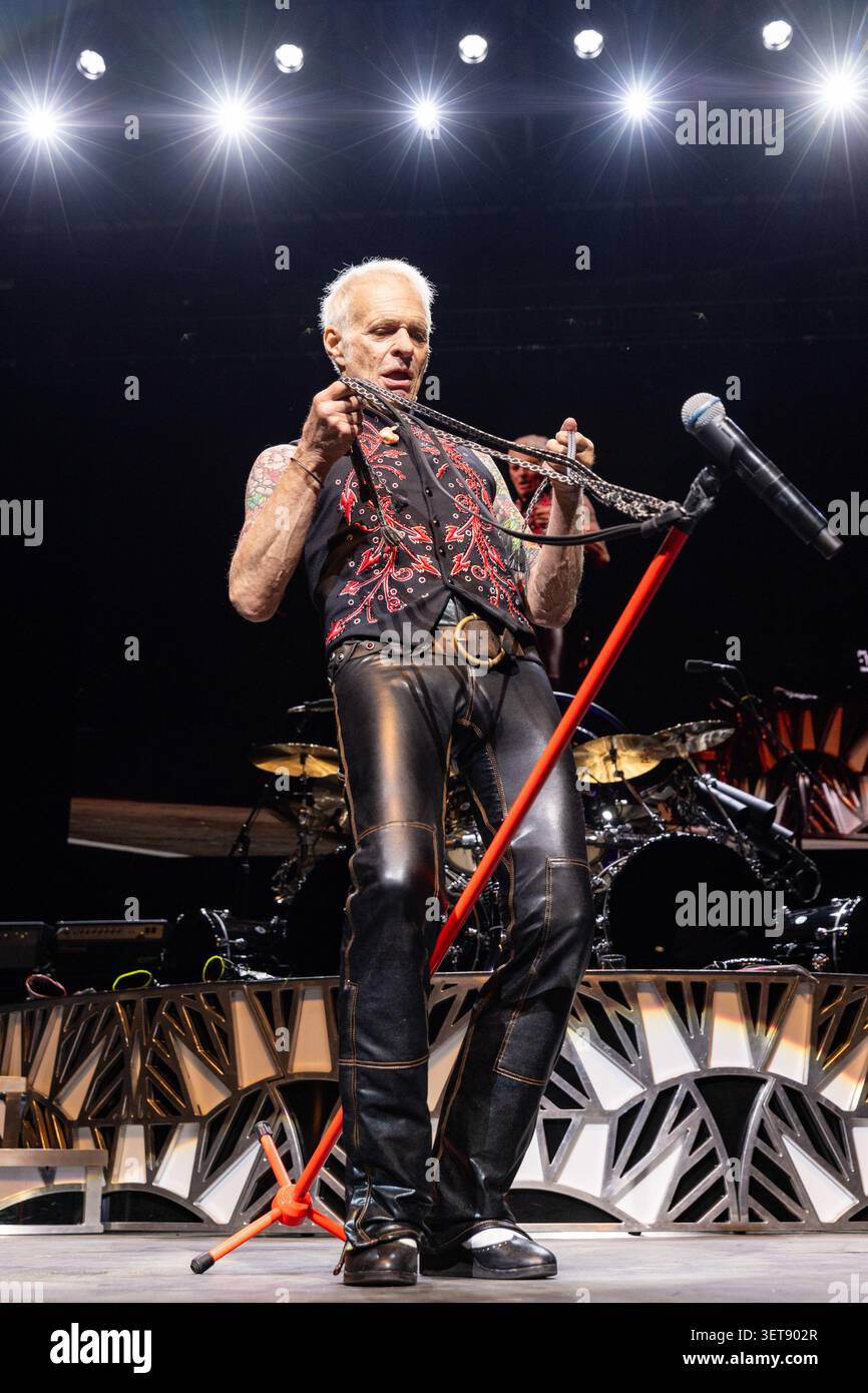David Lee Roth during the Summerfest Music Festival on June 20, 2026 ...