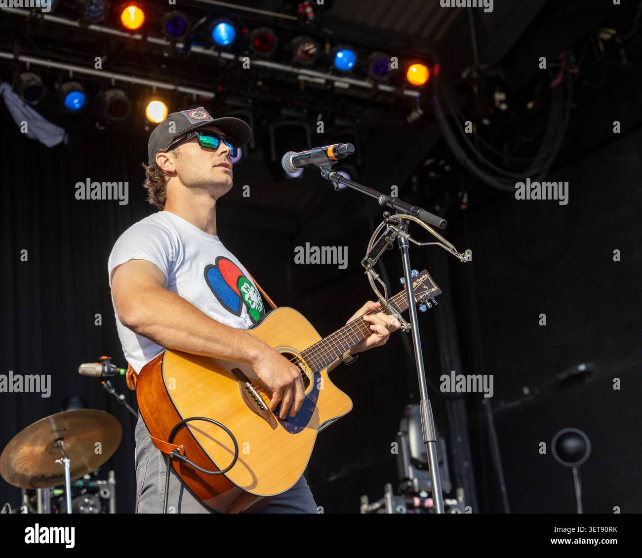 Musician Scott Wolverton during the Summerfest Music Festival on June ...