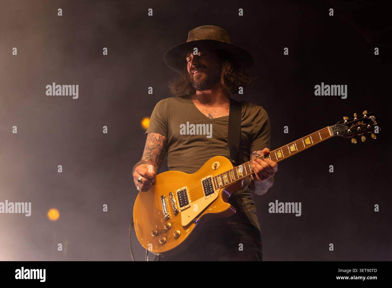Ian Crawford performs with The Academy Is... during the Summerfest ...