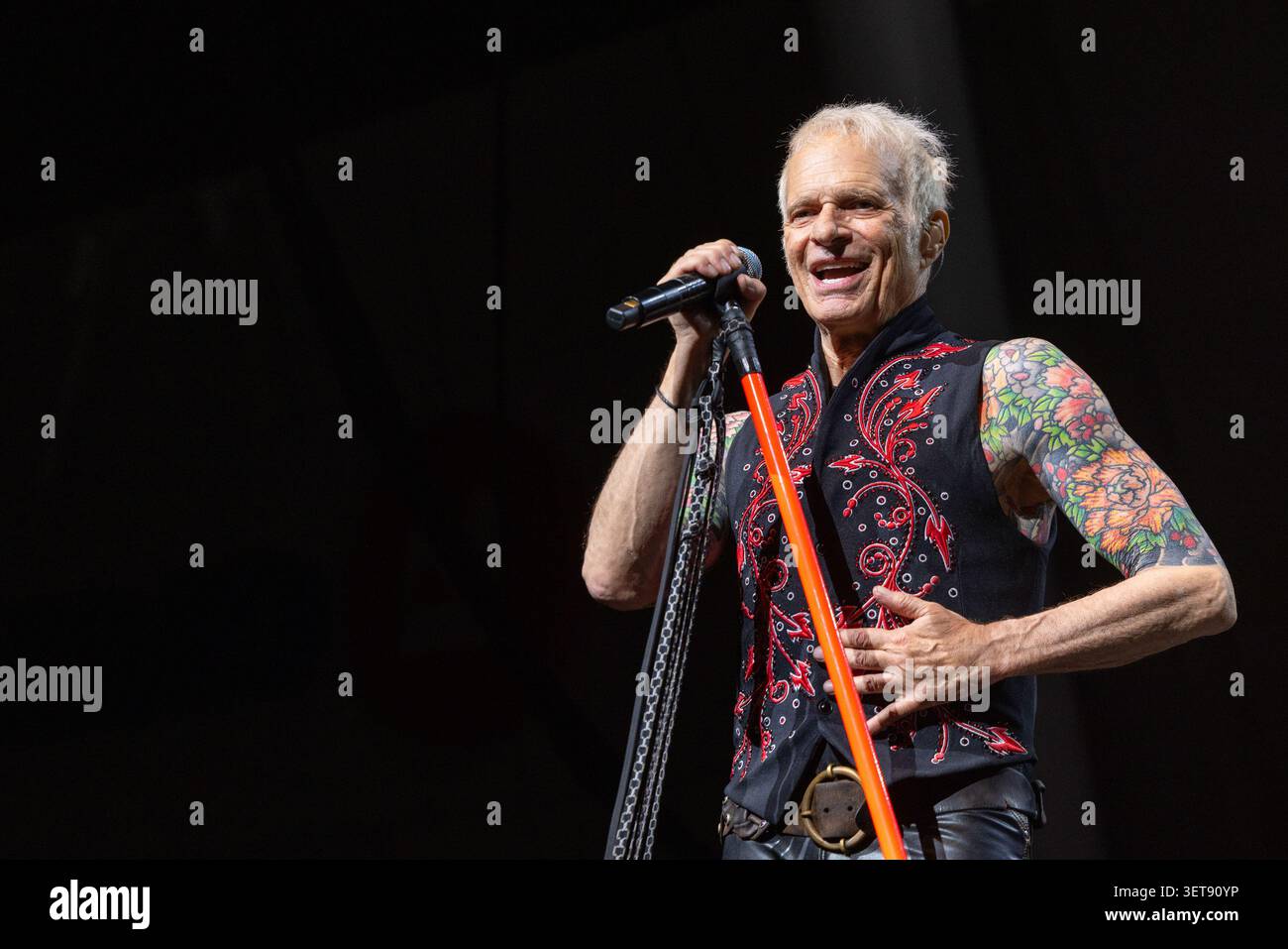 David Lee Roth during the Summerfest Music Festival on June 20, 2026 ...