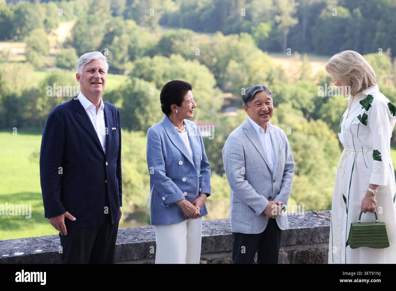 Japanese Emperor Naruhito and Empress Masako meet with King of the ...