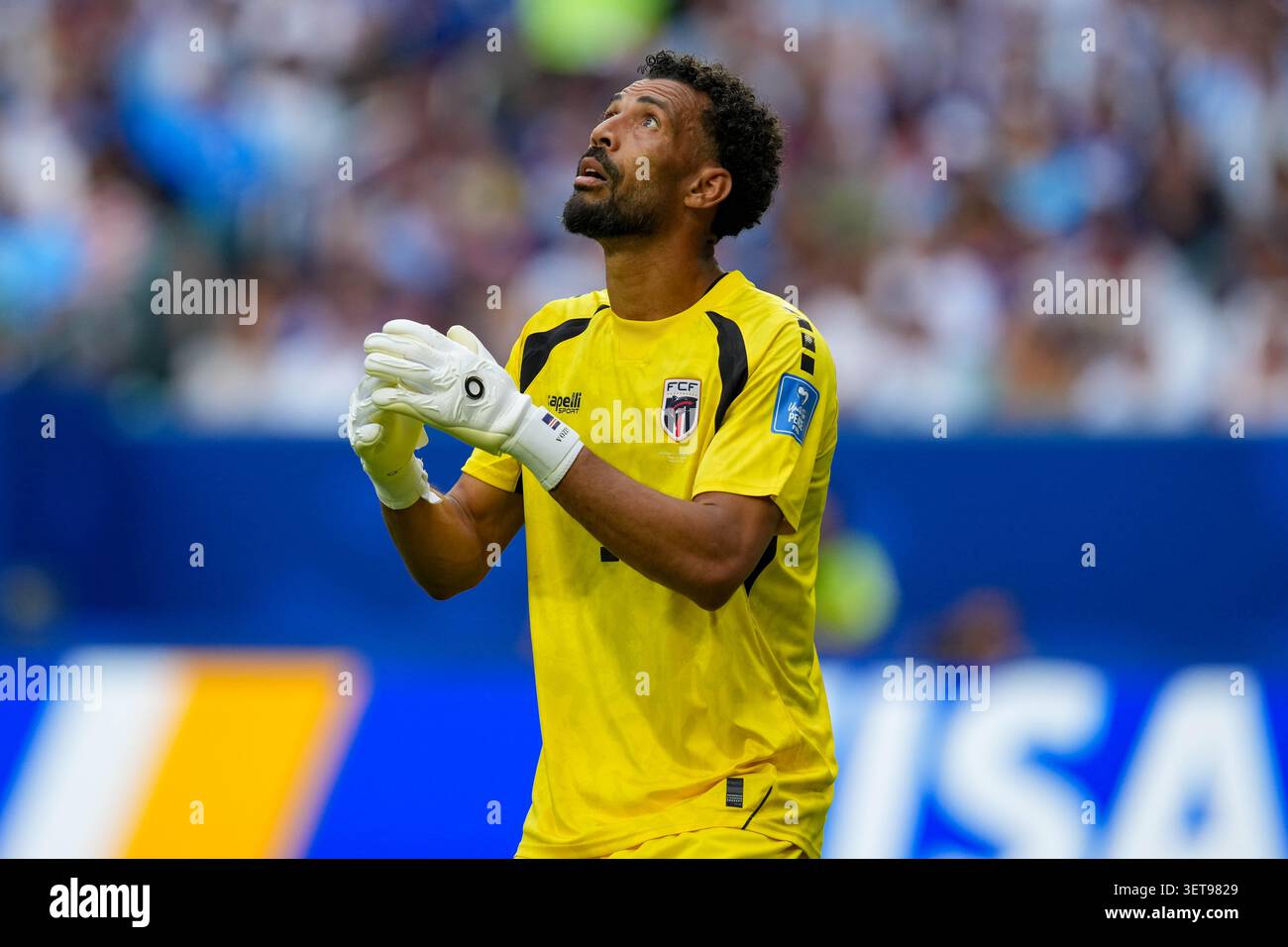 Torhueter Vozinha (Cabo Verde) looks on during the FIFA World Cup 2026 ...