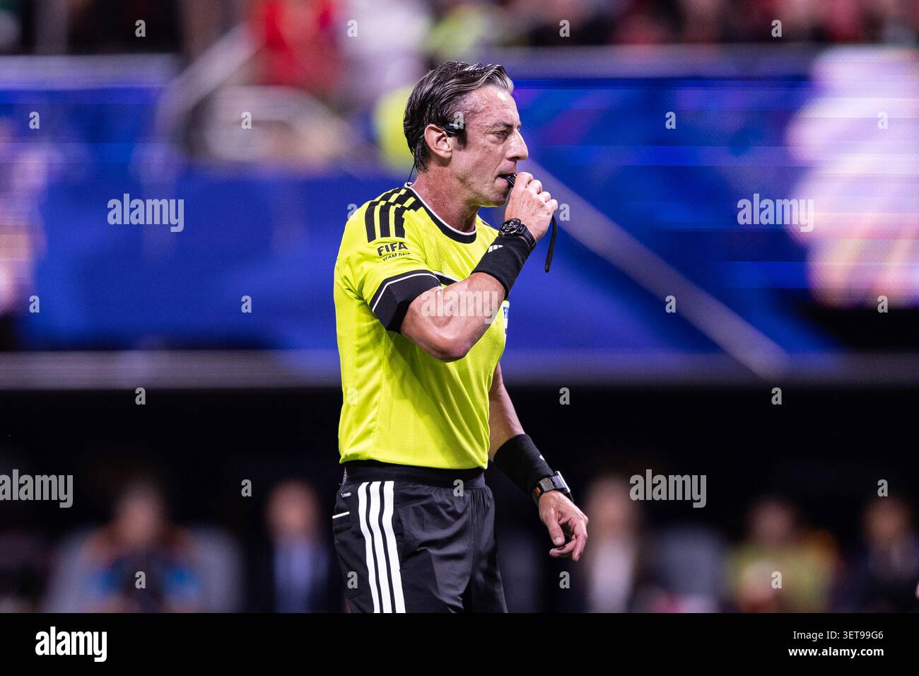 ATLANTA, GA - JUNE 21: Brazilian referee Raphael Claus in action during ...