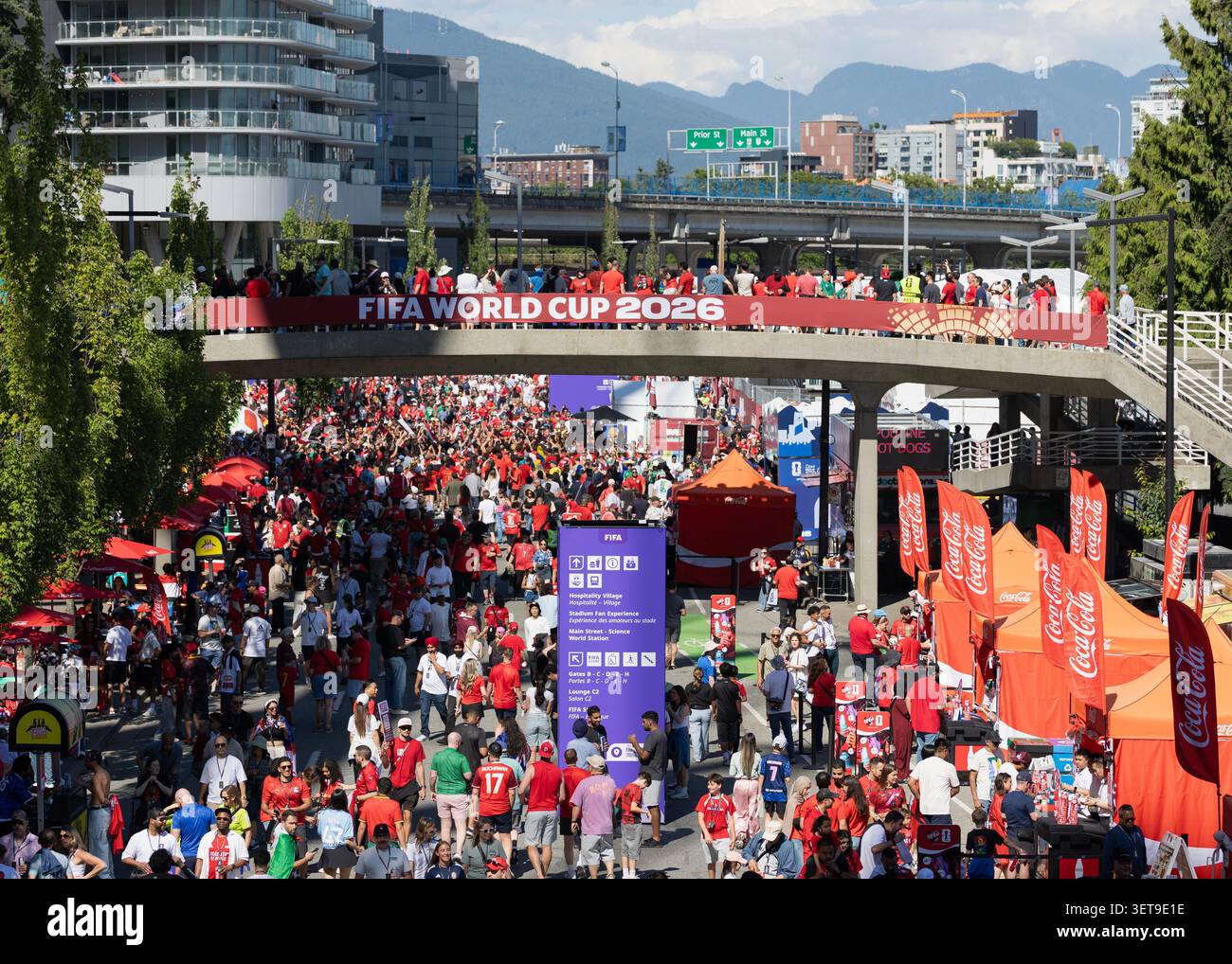 June 21, 2026, Vancouver, British Columbia, Canada: A general view of ...