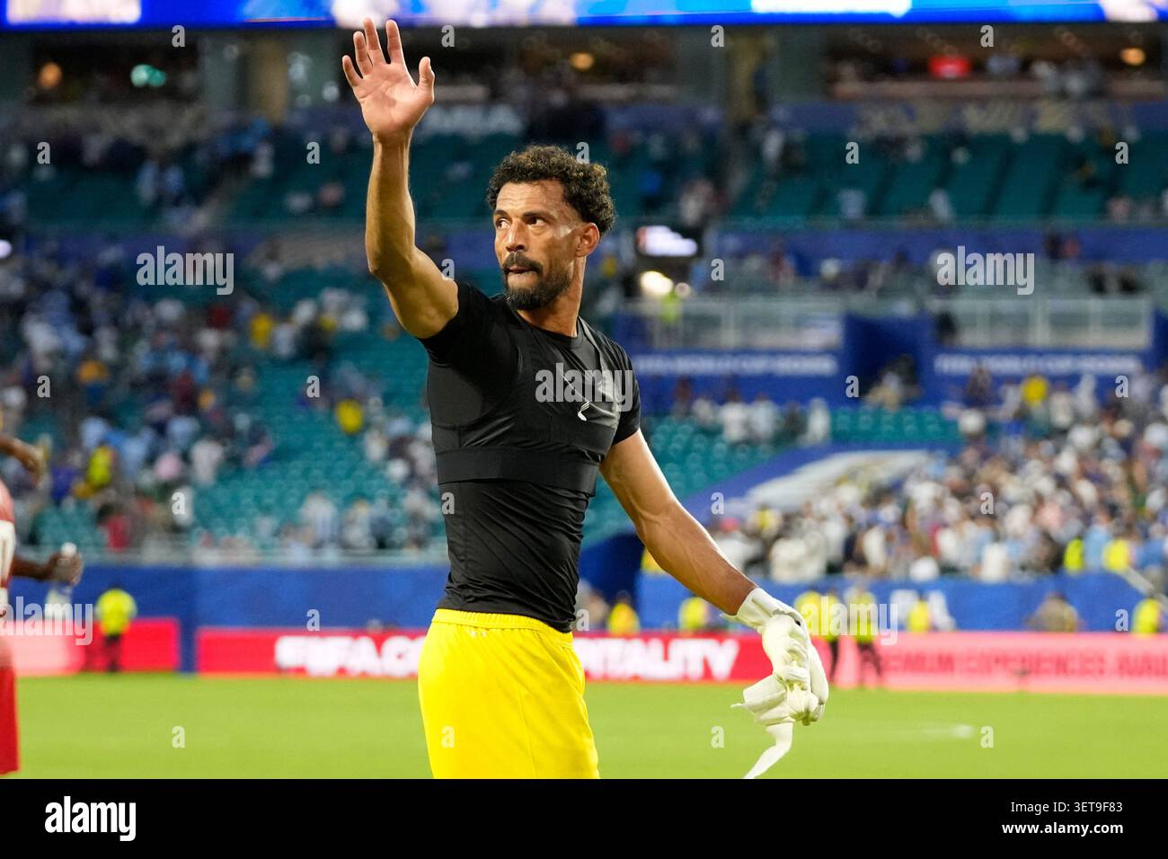 Cape Verde goalkeeper Vozinha reacts at the end of the World Cup Group ...