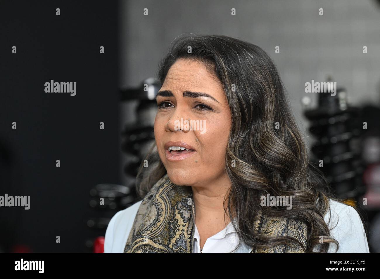 Shadow Minister for Small Business Jacinta Nampijinpa Price speaks to ...
