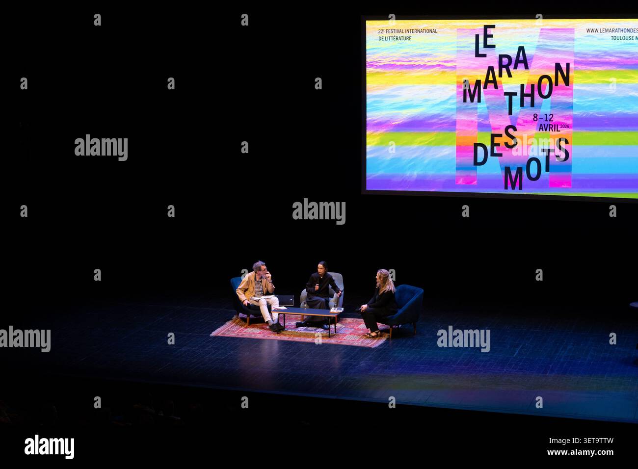 Belgian writer Amelie Nothomb took part in a discussion about her new ...