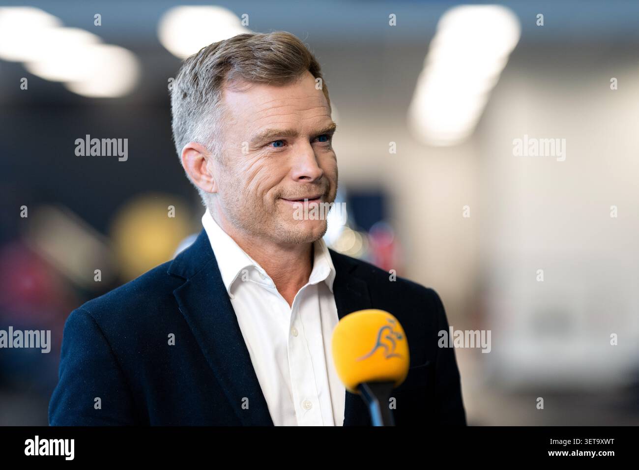 New Director of Women’s High Performance, Tim Walsh speaks to the media ...