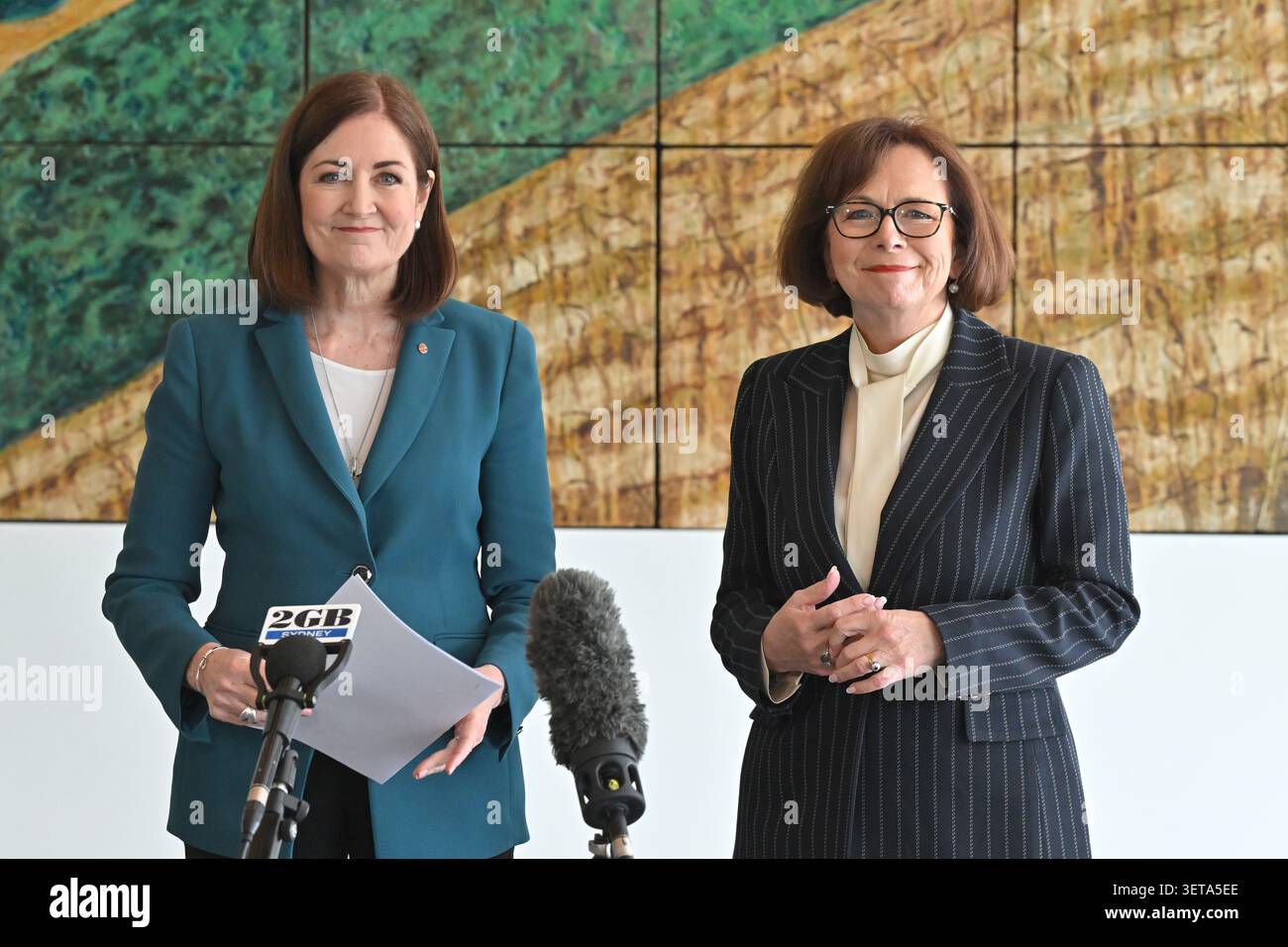 Shadow Minister for Communications Sarah Henderson and Shadow Minister ...